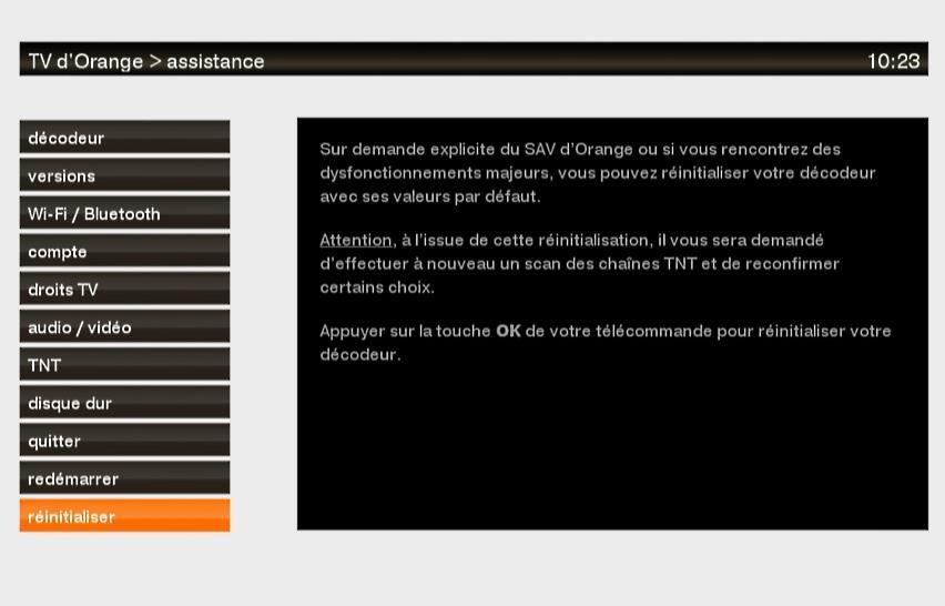 Comment réamorcer votre nouveau décodeur TV UHD ? - Assistance Orange Pro
