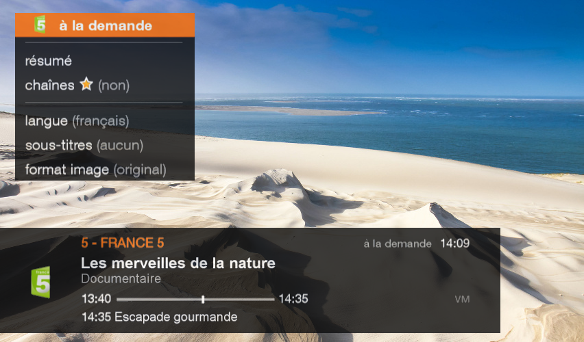 Régler votre format d’image TV avec le décodeur TV 4 Orange ...