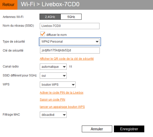 Livebox 4 : sécuriser la connexion wifi - Aide et Contact Sosh