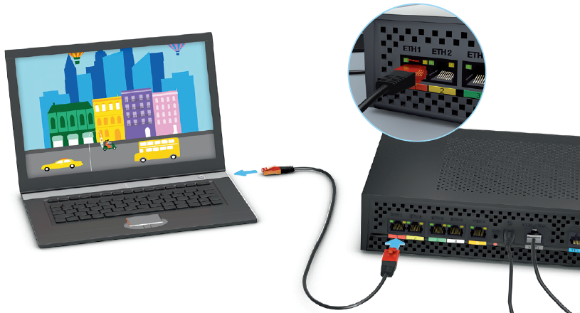 Livebox Pro V4 : connecter votre ordinateur en Ethernet - Assistance ...