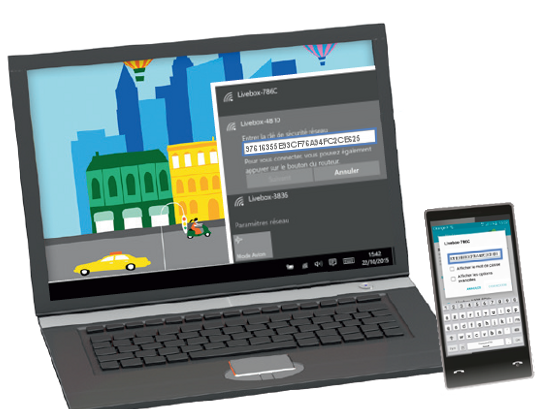 Livebox Pro V4 : connecter manuellement vos équipements en wifi ...