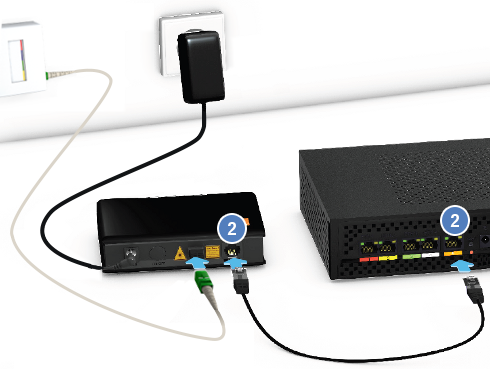Livebox Pro V4 Fibre : vérifier les branchements au réseau - Assistance ...