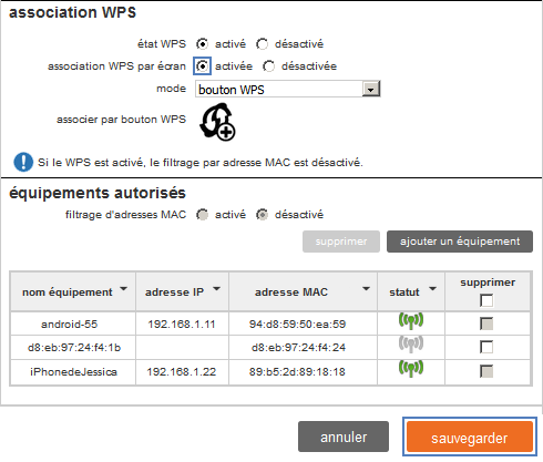 Livebox Pro V4 : désactiver ou réactiver le bouton WPS - Assistance ...