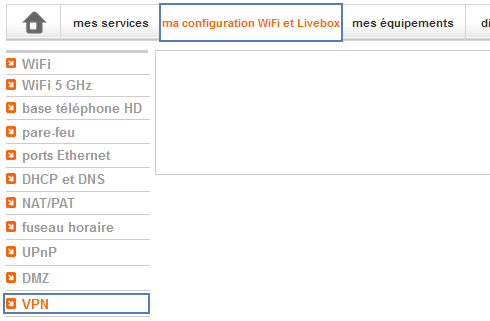 Livebox Pro V4 : configurer le serveur VPN entre deux Livebox en mode facile - Assistance Orange Pro