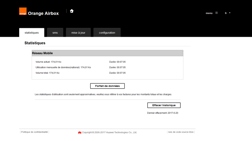 Orange Airbox 2 4G : se connecter à l'interface administrateur ...