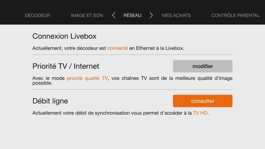Décodeur TV UHD : vérifier l'installation - Assistance Orange