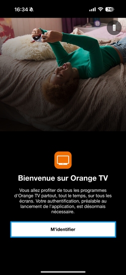 Application TV d'Orange : vous identifier et accéder aux services TV de ...