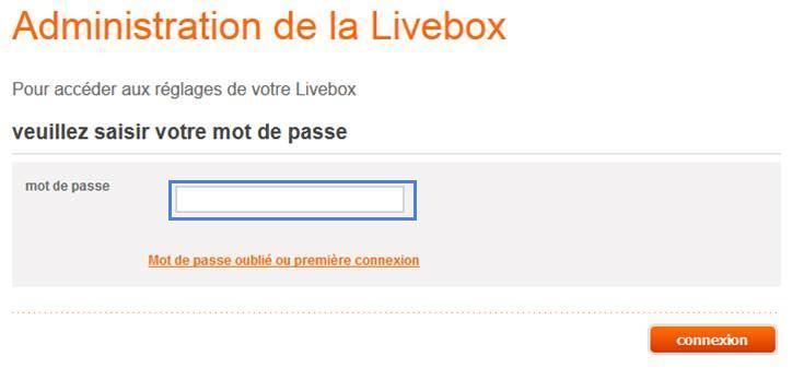 Comment accéder à l'interface de configuration de ma Livebox - Aide et ...