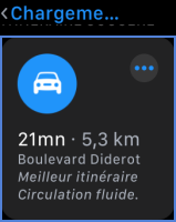 Apple Watch OS 5 : suivre un itinéraire avec l'application Plans - Aide ...