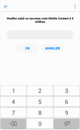 Mobile Connect : réinitialiser le code confidentiel - Assistance Orange
