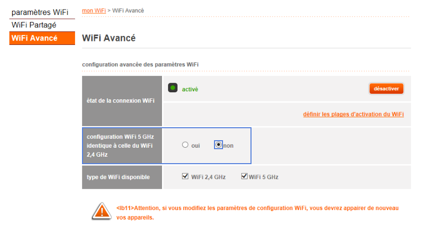 Comment configurer deux réseaux wifi distincts depuis l'interface de la Livebox - Aide et ...