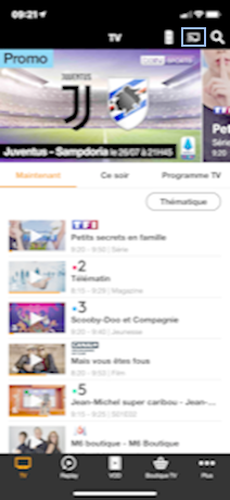 Application TV d'Orange (iOS) : regarder vos programmes avec Chromecast ...