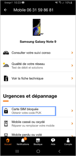 Mobile bloqué : Comment obtenir le code PUK ? - Aide et Contact Orange