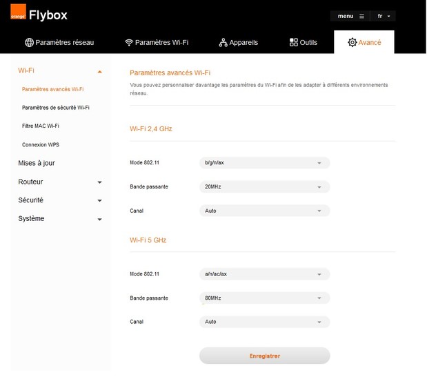 Internet Boost : se connecter à l'interface d'administration de la ...