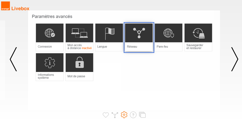 Livebox : activer le serveur DHCP - Aide et Contact Orange