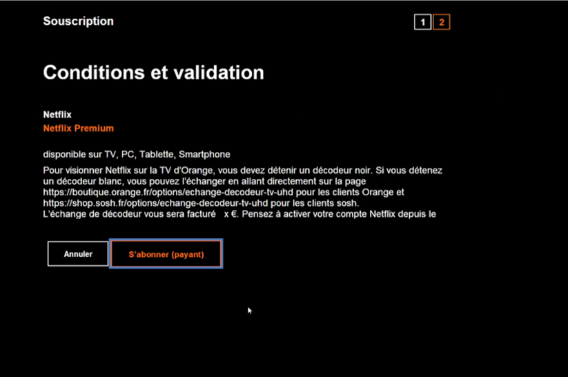 TV d'Orange : souscrire et accéder à Netflix - Assistance Orange Pro