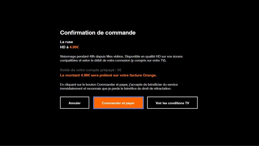 TV d’Orange sur Clé TV : présentation de la VOD - Assistance Orange