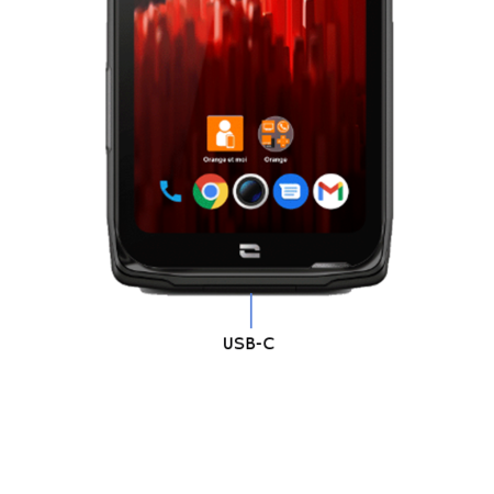 CROSSCALL, Core-Z5 5G - Assistance Orange