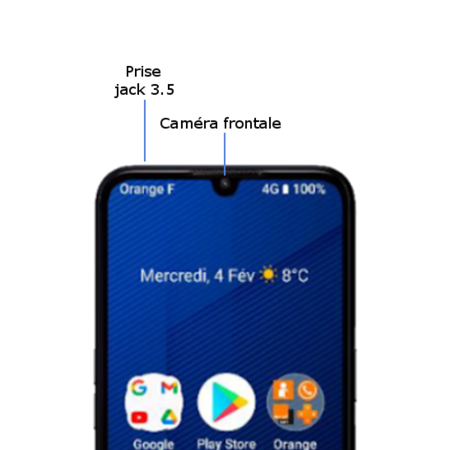 DORO, 8220 - Assistance Orange