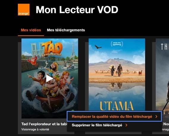 Comment télécharger une vidéo à la demande (VOD) ? - Assistance Orange Pro