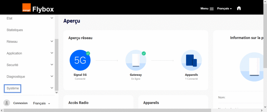Comment réinitialiser l'Orange Flybox 2 5G ou Orange Flybox 3 5G ...