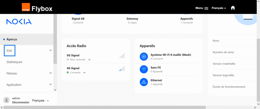 Comment retrouver le numéro de mobile support sur votre Orange Flybox 2 ...