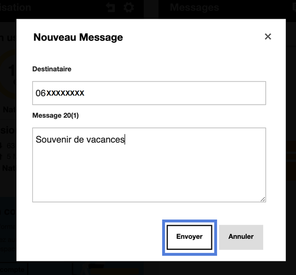 Comment rédiger et envoyer un SMS avec votre Orange Flybox 2 5G ...