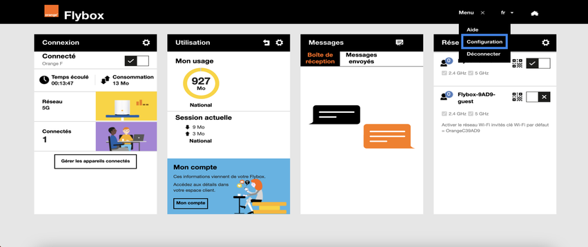 Comment réinitialiser l'Orange Flybox 2 5G ou Orange Flybox 3 5G+ ? - Aide et Contact Orange