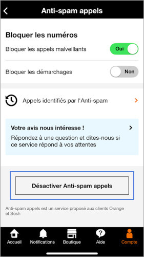 MySosh : Tout savoir sur l'Anti-spam appels (iOS) - Aide et Contact Sosh