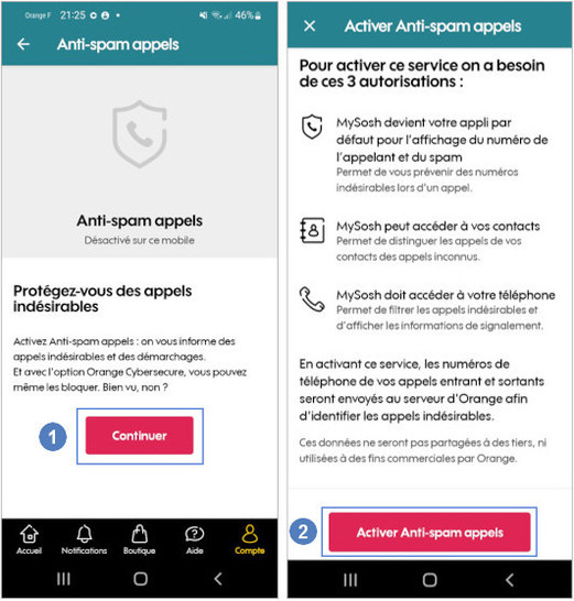 MySosh : Tout savoir sur l'Anti-spam appels (Android) - Aide et Contact ...
