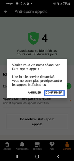 Orange et moi : Tout savoir sur l’Anti-spam appels (Android) - Aide et ...