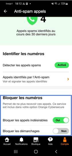 Orange et moi : Tout savoir sur l’Anti-spam appels (Android) - Aide et ...