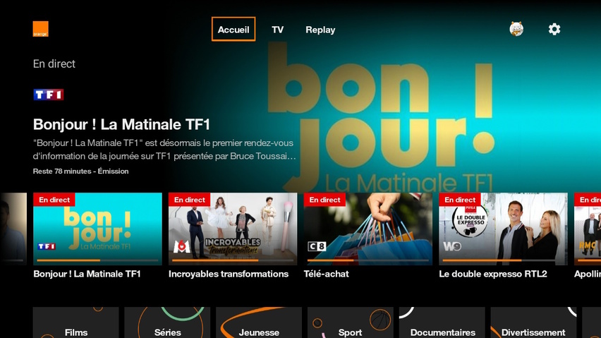 Comment utiliser l'Application Orange TV sur Android et Apple TV ...