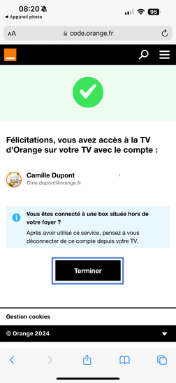 Application Orange TV sur Android et Apple TV : s'authentifier - Aide ...