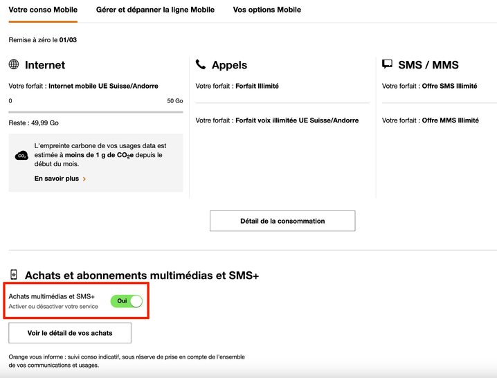 Comment activer ou désactiver SMS+ depuis l'Espace client Pro ...