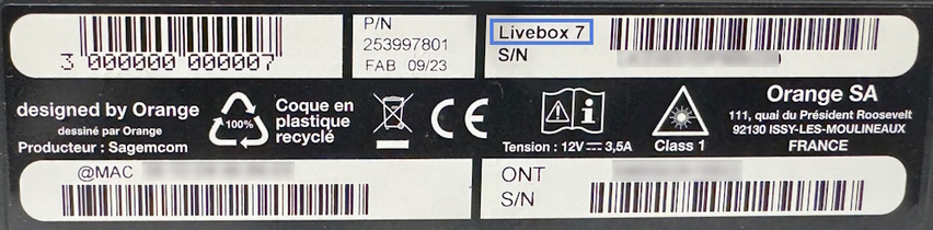 Livebox : identifier votre modèle - Assistance Orange Pro