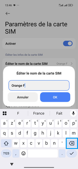 Tutoriel comment nommer une carte sim sur votre mobile xiaomi 15t 5g ou ...