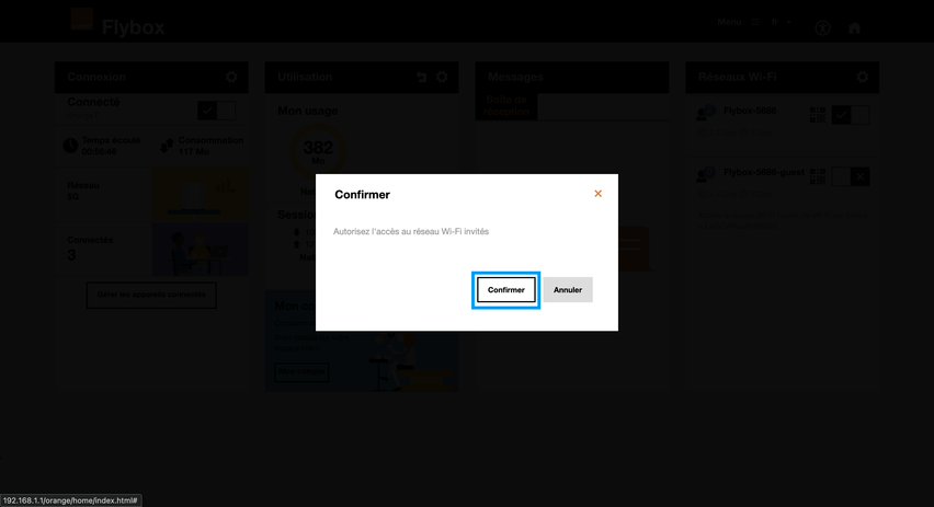 Comment utiliser le Wi-Fi invité sur votre Flybox 3 5G+ ? - Aide et ...