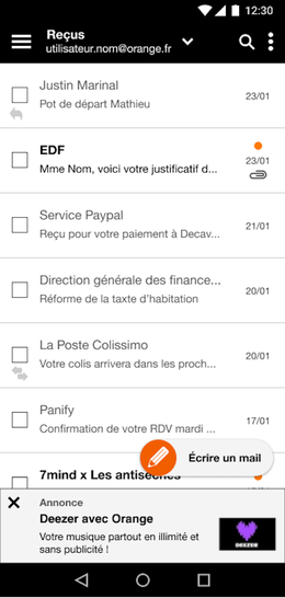 L'application Mail Orange (Android/iOS) : c'est quoi ? - Aide et ...