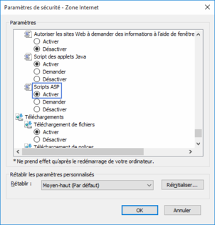 Internet Explorer 11 : activer JavaScript - Aide et Contact Orange