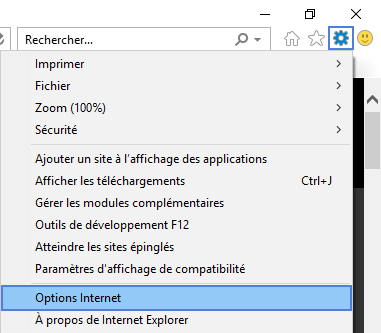 Internet Explorer 11 : définir la page d’accueil - Aide et Contact Orange