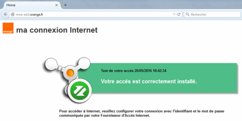 Livebox : tester votre connexion ADSL - Aide et Contact Orange